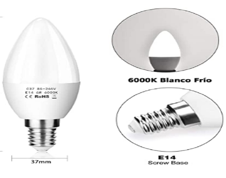 Comprar bombillas led e14 baratas - Tienda online