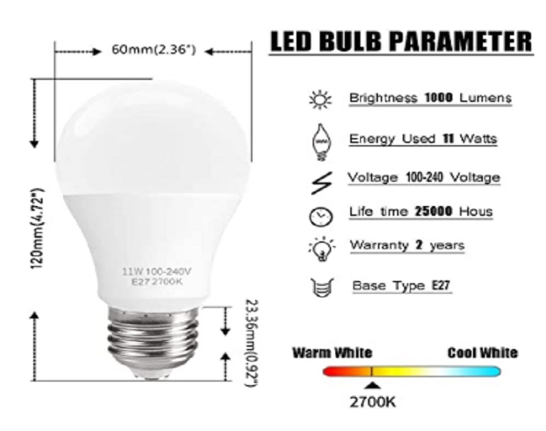Comprar bombillas led e27 100w baratas - Tienda Online